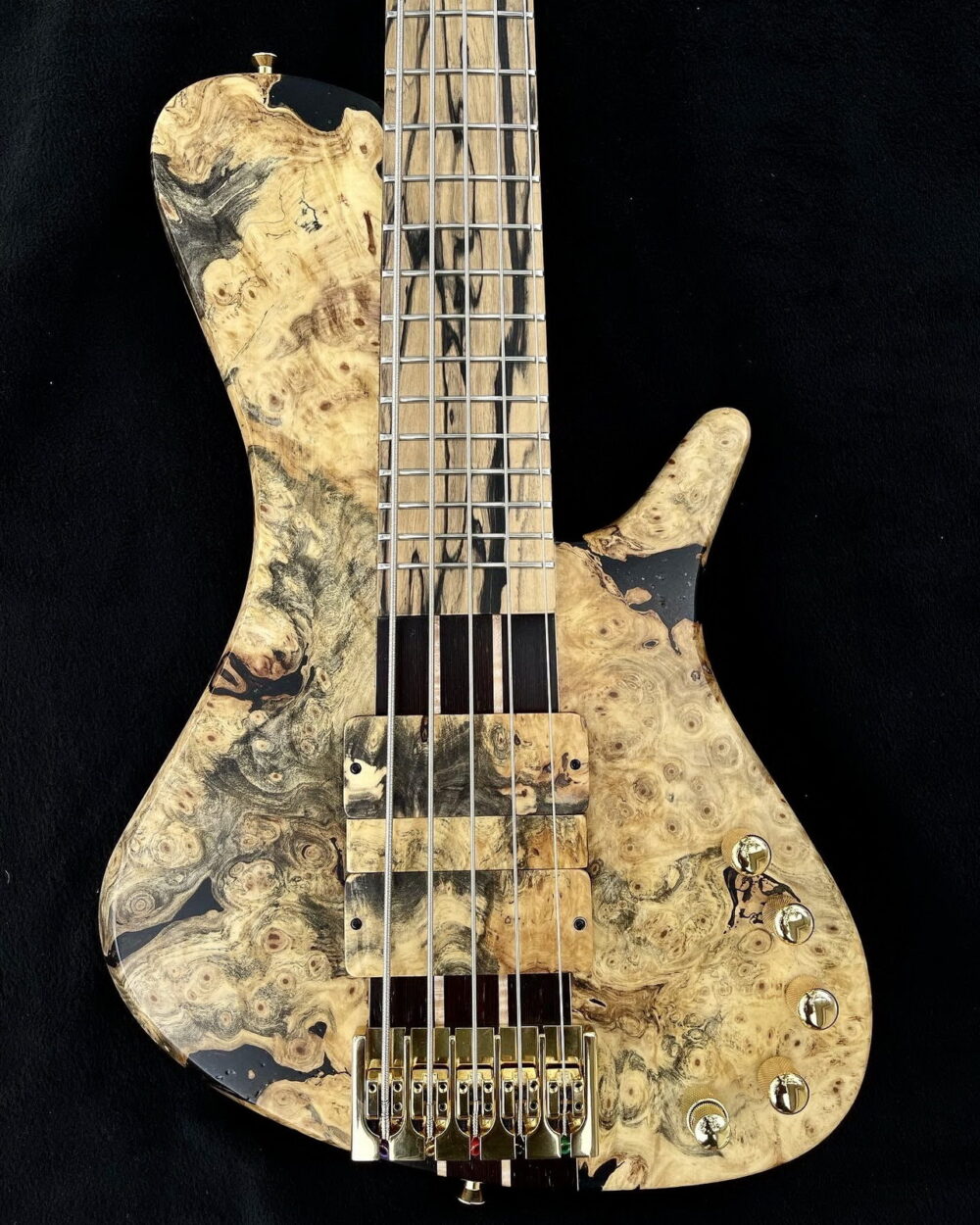 WaveBird Burl Custom - MGBASS GUITARS