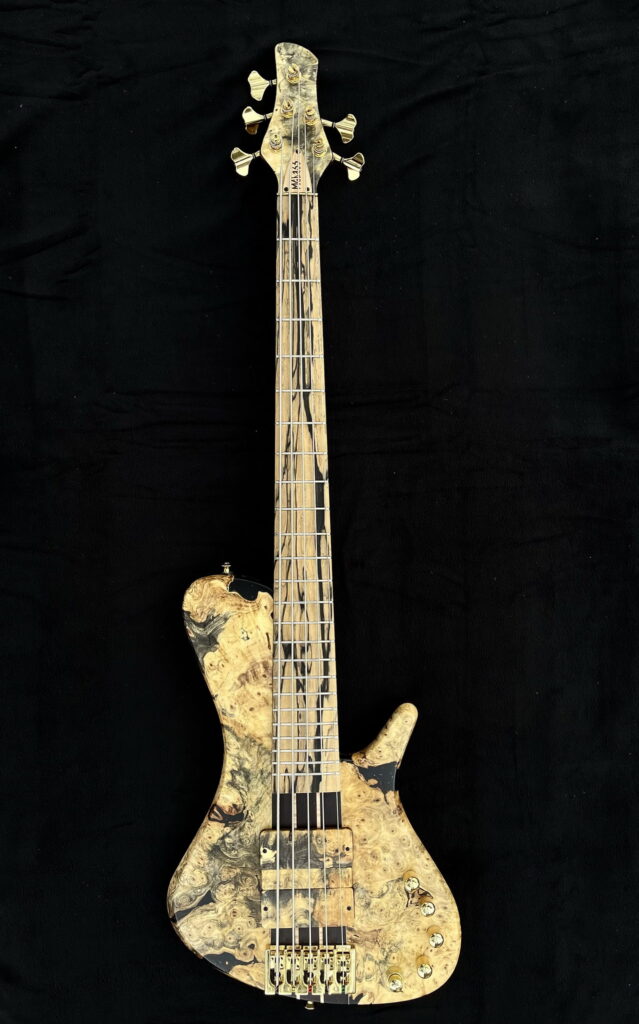 WaveBird Burl Custom - MGBASS GUITARS