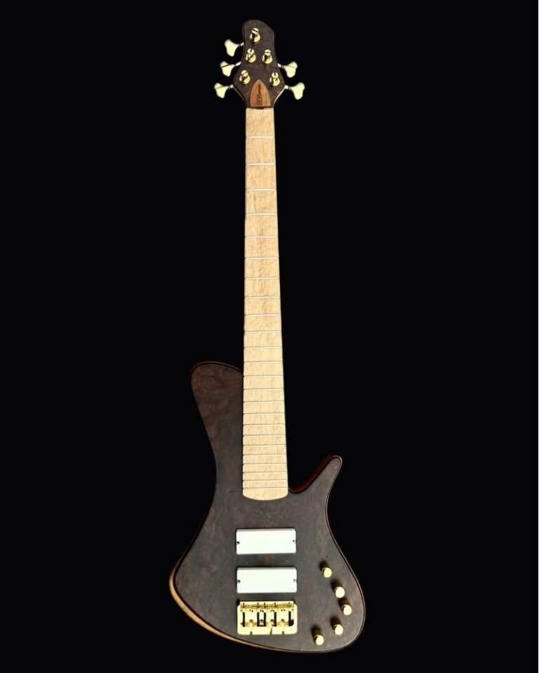 WaveBird Custom 5 - Gold Edition EMG Pickup Features - MGBASS GUITARS
